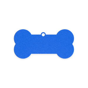 Colorful Aluminum Dog Bone Tags for Personalized Engraving